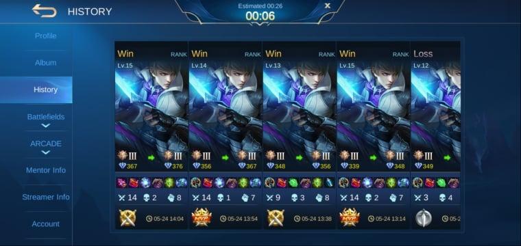 MOBILE LEGENDS PILOT SERVICE, Video Gaming, Video Games, Others on ...