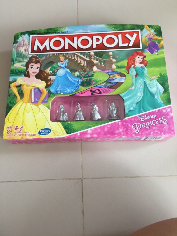 Monopoly - Disney Princess, Hobbies & Toys, Toys & Games on Carousell