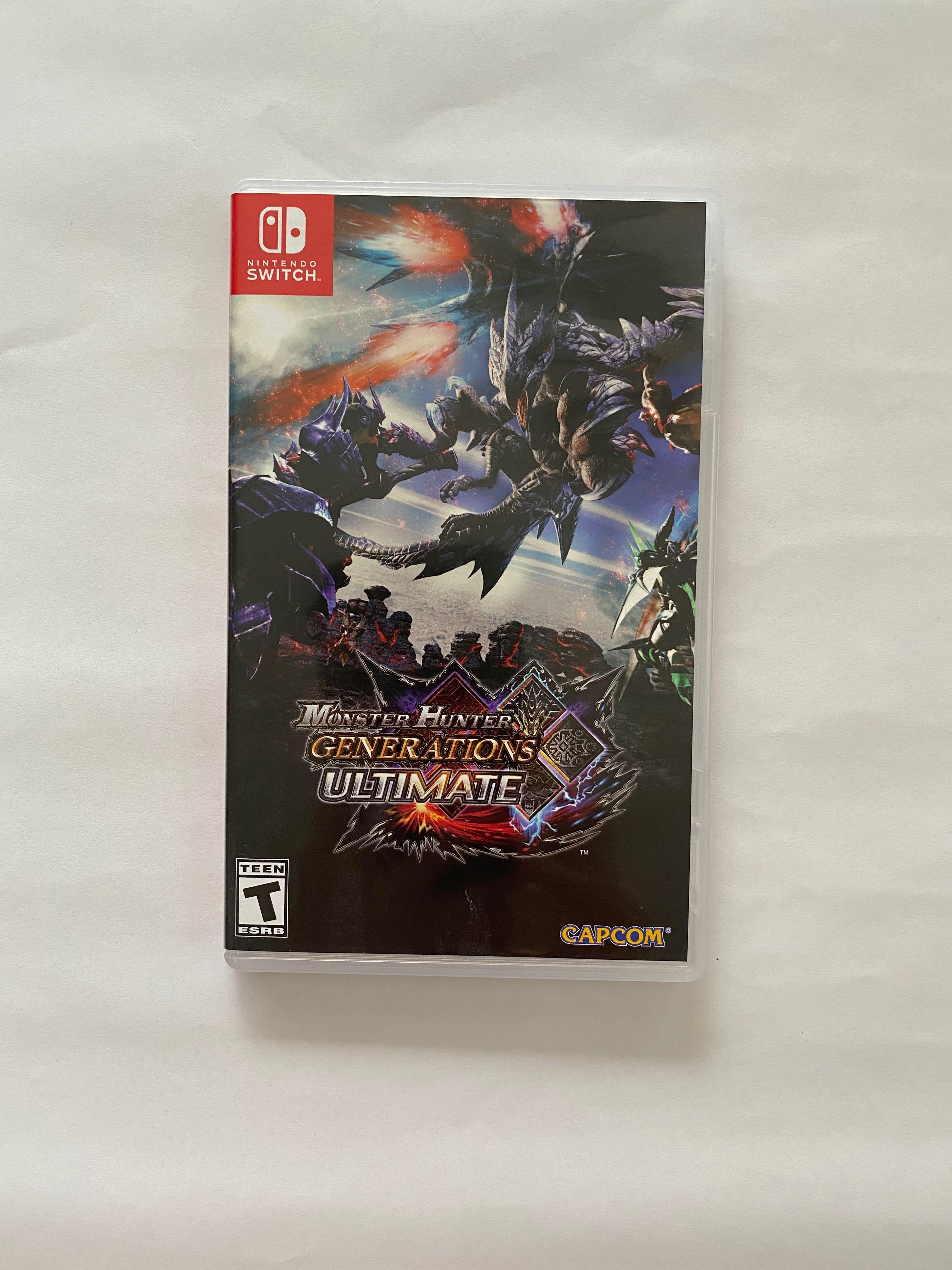 Monster Hunter Generations Ultimate Nintendo Switch Game, Toys & Games ...