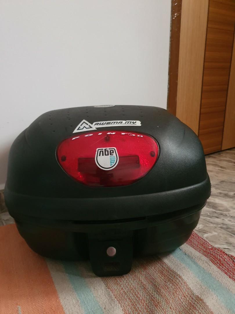 Motorbike Top Box, Motorcycles, Motorcycle Accessories on Carousell