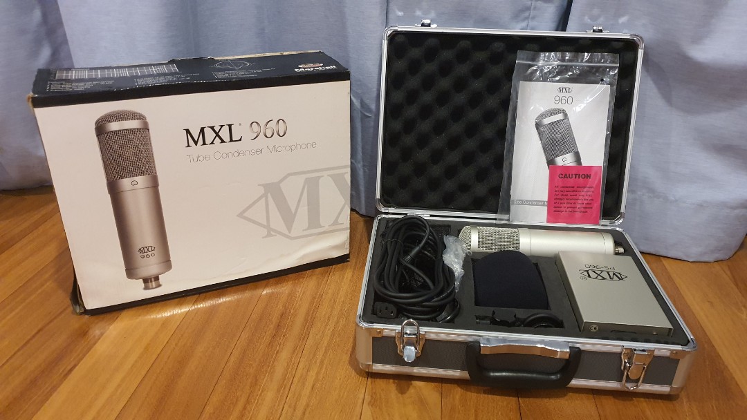 MXL 960 Tube Condenser Studio Mic, Audio, Other Audio Equipment on ...