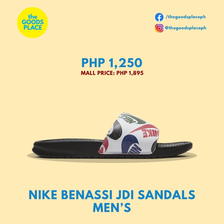 Nike Benassi Jdi Mens Fashion Footwear Slippers And Slides On Carousell