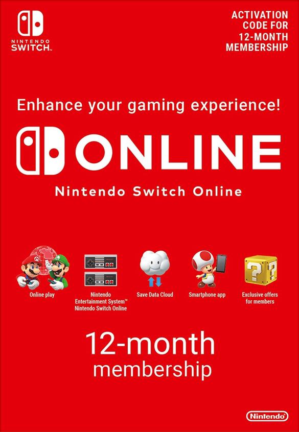 Nintendo Switch Online Subscription, Video Gaming, Video Games ...