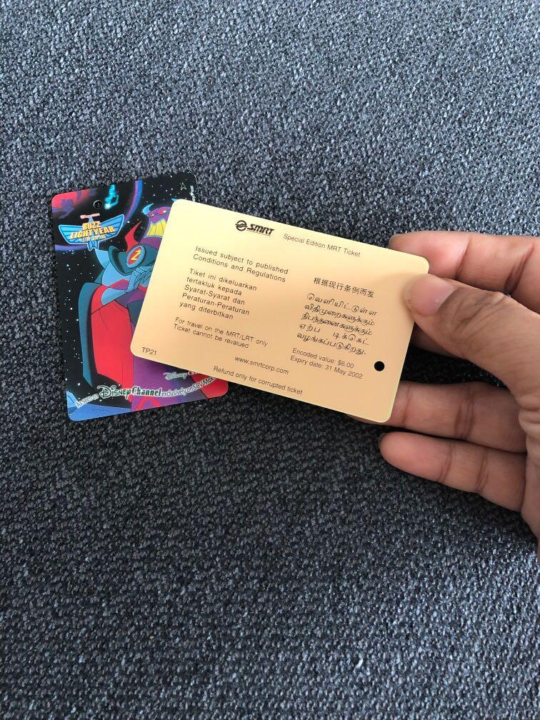 Old SMRT Card - Buzz Lightyear, Everything Else on Carousell