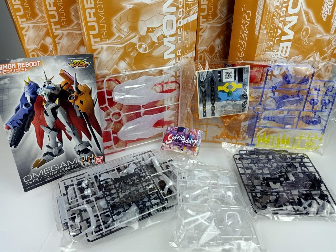 Original Bandai Digimon Omegamon Digital Monster Reboot, Special Clear ...