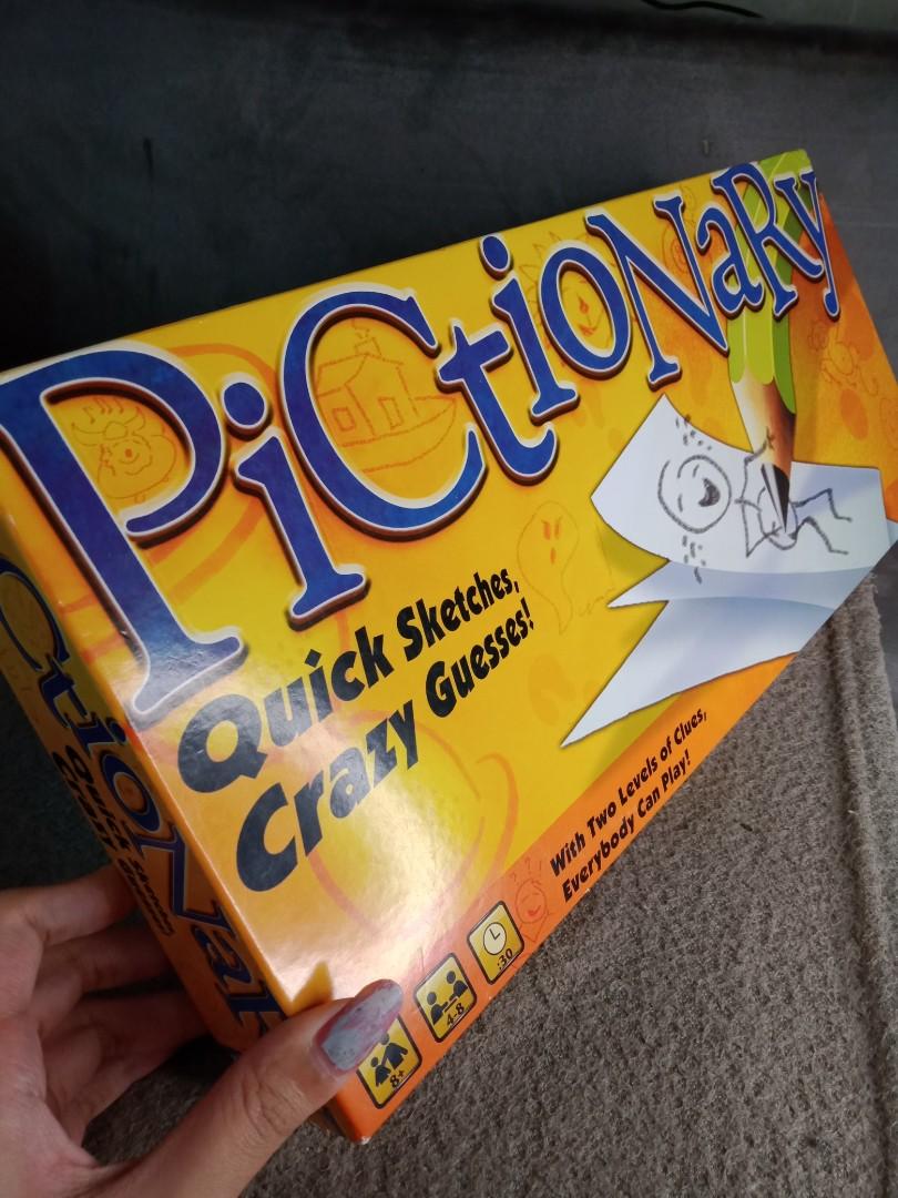 Pictionary game board set, Hobbies & Toys, Toys & Games on Carousell
