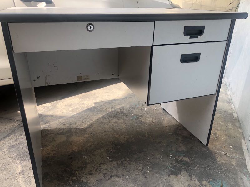 Pre-loved Office Table, Furniture & Home Living, Office Furniture ...