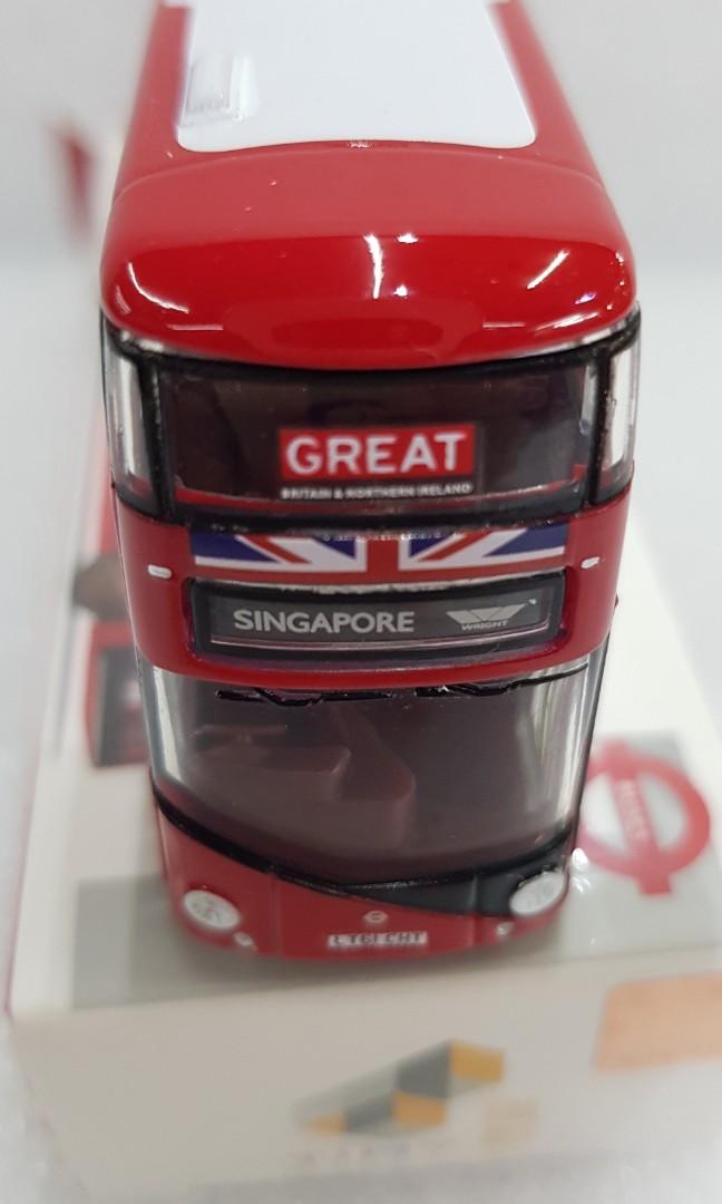 Routemaster Singapore Bus Die Cast Model 1/110, Hobbies & Toys, Toys ...