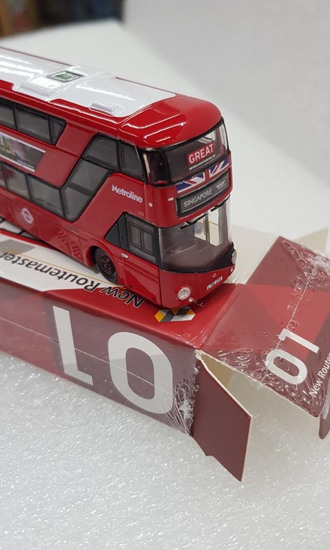 Routemaster Singapore Bus Die Cast Model 1/110, Hobbies & Toys, Toys ...