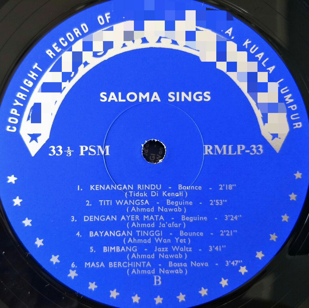 Saloma sings, Hobbies & Toys, Collectibles & Memorabilia, Vintage ...