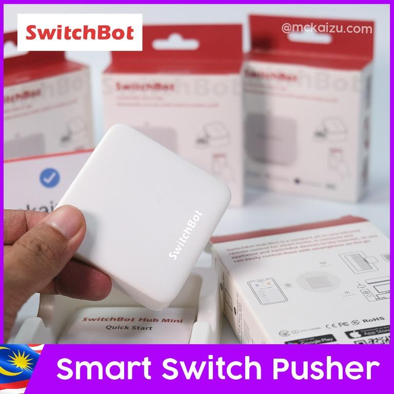 SwitchBot Hub Mini Smart Remote , SwitchBot Smart Switch Button Pusher & SwitchBot Thermometer ...