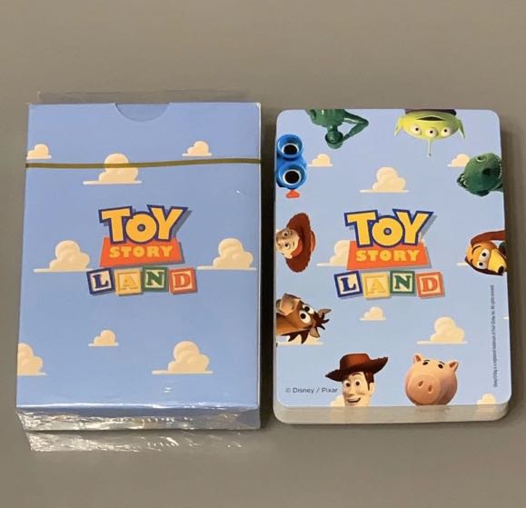 【全新】Toy Story Playing Cards, 興趣及遊戲, 玩具 & 遊戲類 - Carousell