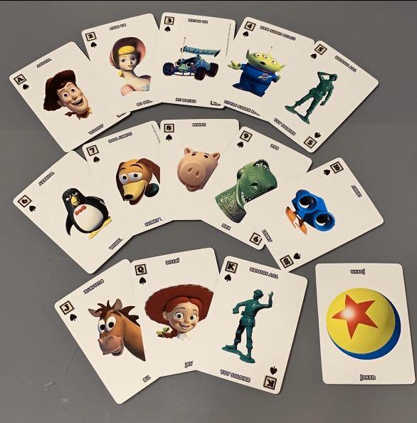 【全新】Toy Story Playing Cards, 興趣及遊戲, 玩具 & 遊戲類 - Carousell