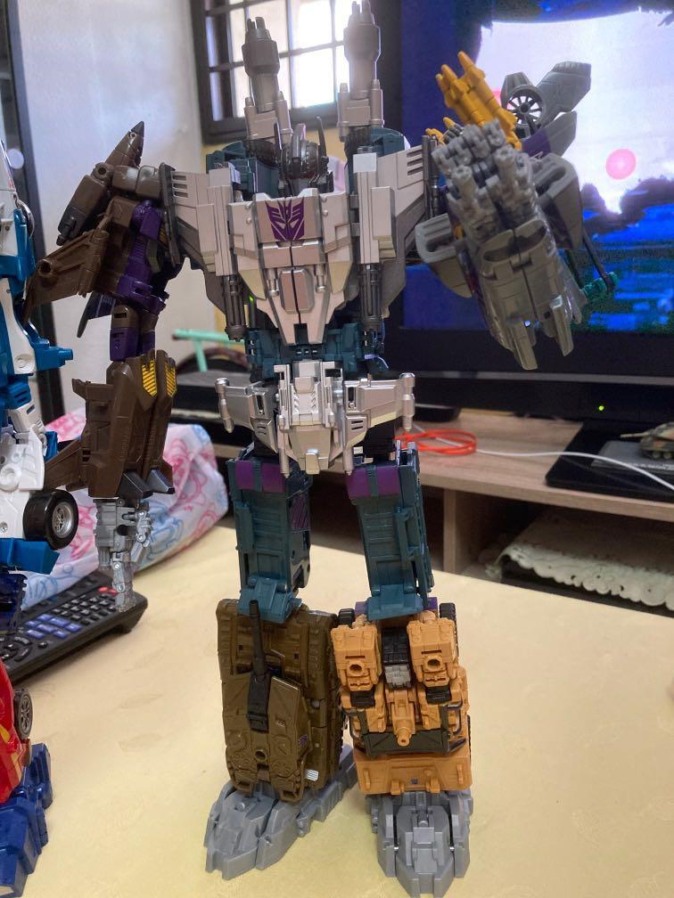 Transformers combiners Bruticus with upgrade kit (Starscream combiner ...