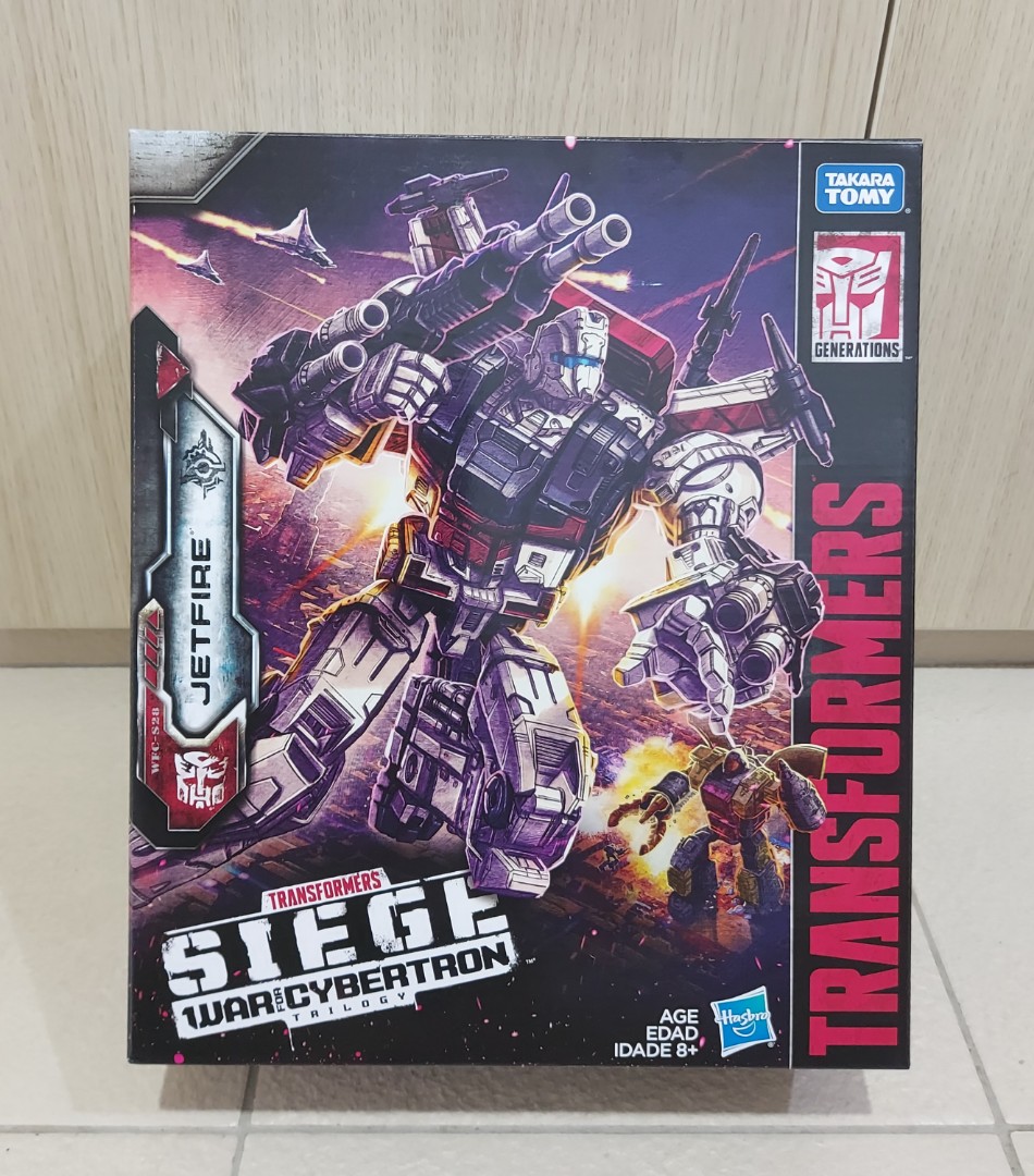 Transformers Jetfire SIEGE Earthrise war for cybertron WFC-S28 Netflix ...