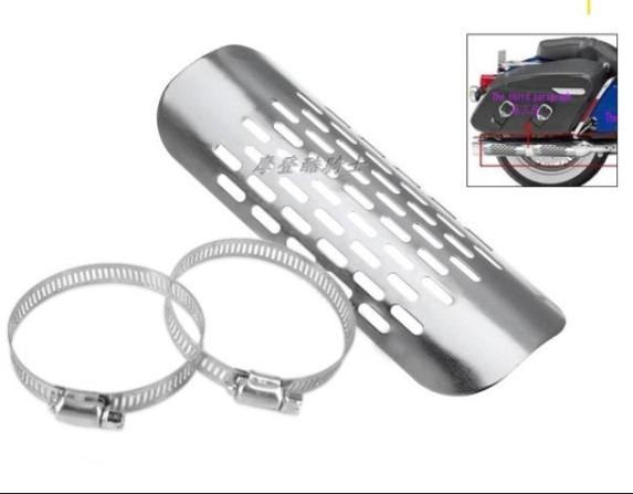 Universal Exhaust pipe cover muffler guard flame covers protect ...