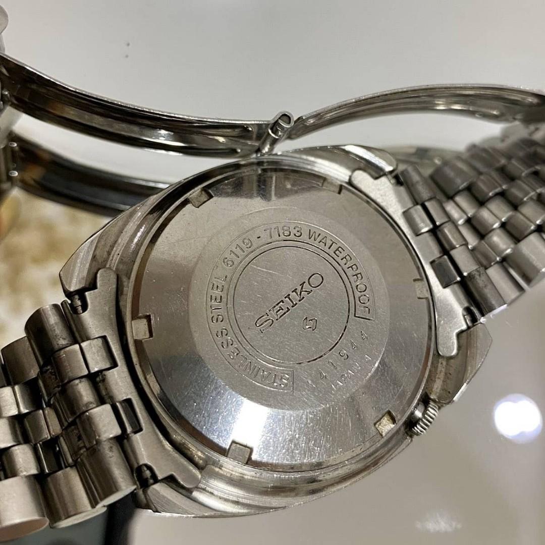 Vintage Seiko 6119-7183 with a bmby of April 1971!, Men's Fashion ...