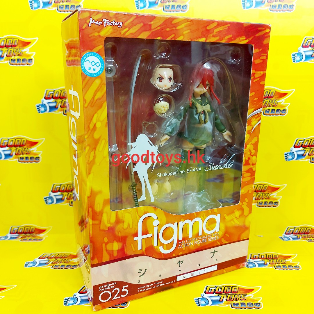 全新未開封 MAX FACTORY FIGMA 025 SHANA 炎髮VER, 興趣及遊戲, 玩具 & 遊戲類 - Carousell