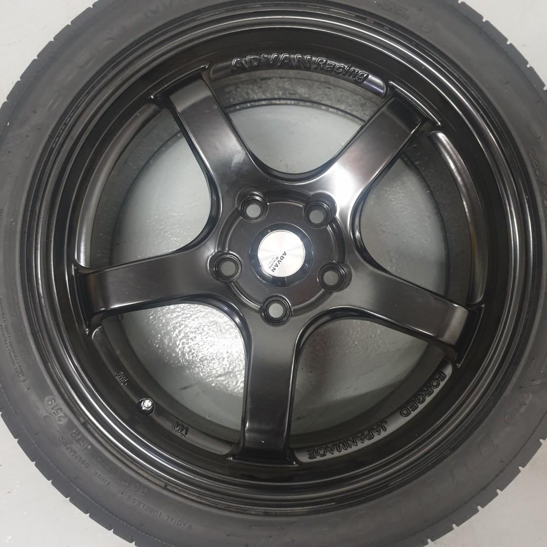 Advan Racing Rim 17inch only, Car Accessories, Tyres & Rims on Carousell