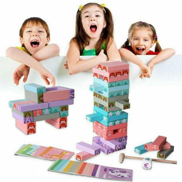 Animal Jenga Game, Babies & Kids, Infant Playtime on Carousell