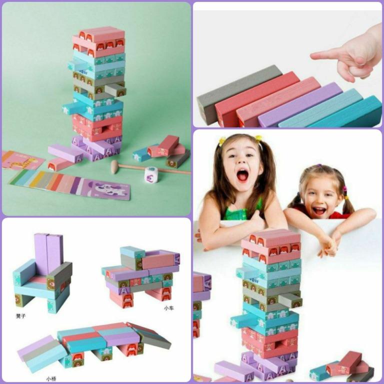 Animal Jenga Game, Babies & Kids, Infant Playtime on Carousell