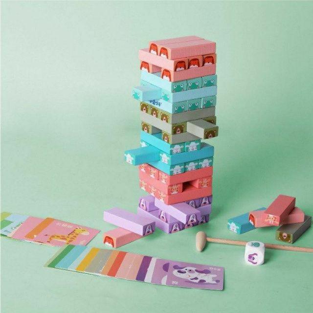 Animal Jenga Game, Babies & Kids, Infant Playtime on Carousell
