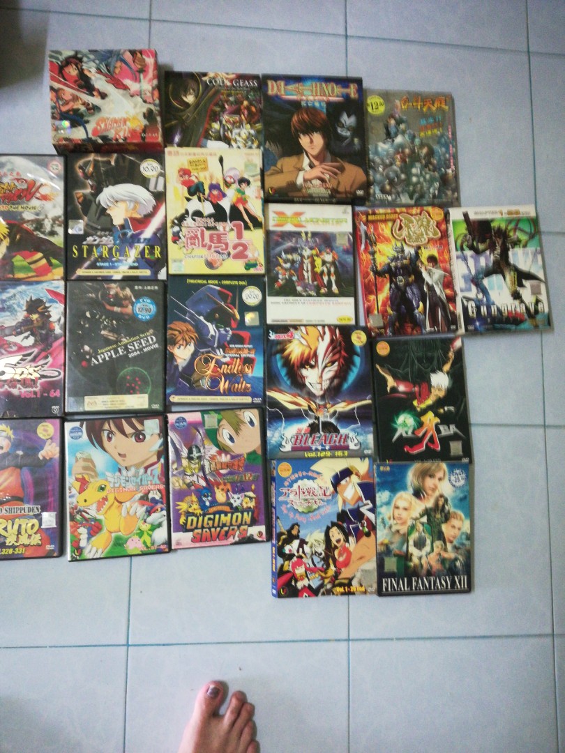 Anime original dvd, Hobbies & Toys, Music & Media, CDs & DVDs on Carousell
