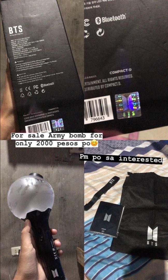Army Bomb V3 (Official Lightstick), Hobbies & Toys, Memorabilia ...