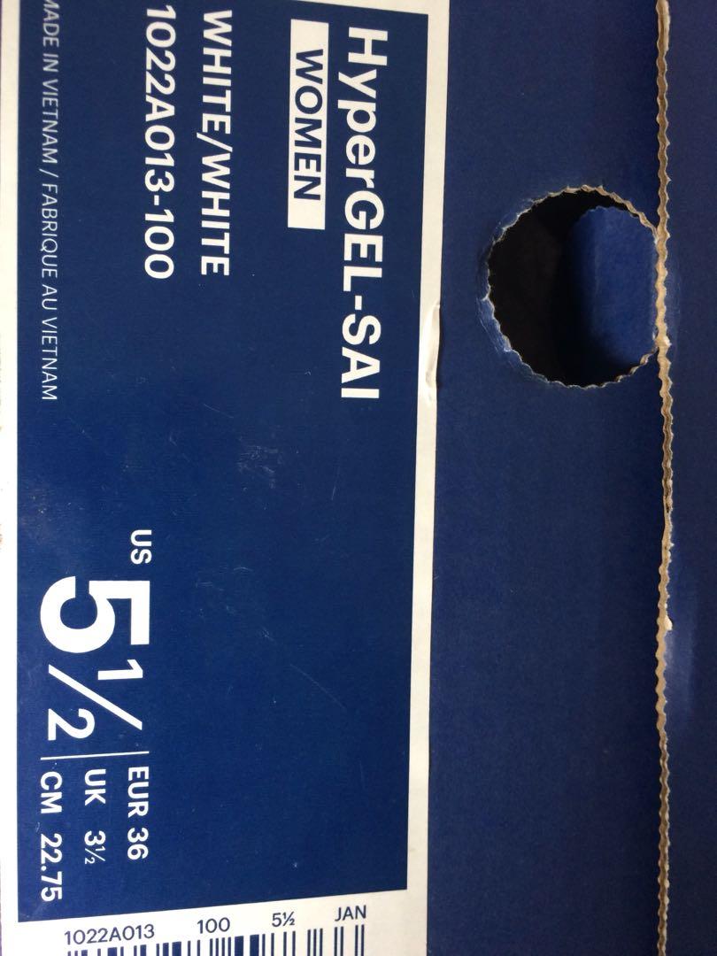 ASICS HYPERGEL-SAI, Women's Fashion, Footwear, Sneakers on Carousell