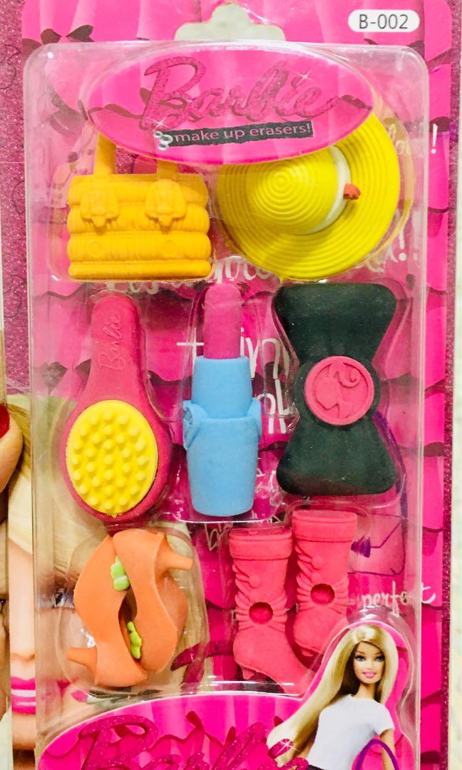 Barbie Doll erasers., Hobbies & Toys, Toys & Games on Carousell