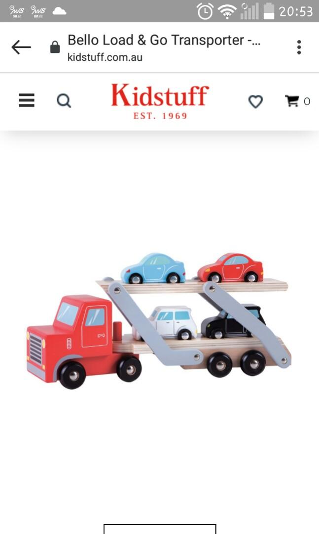 Bello Load & Go Transporter Bello AUD49.99, 兒童＆孕婦用品, 嬰兒玩具 - Carousell