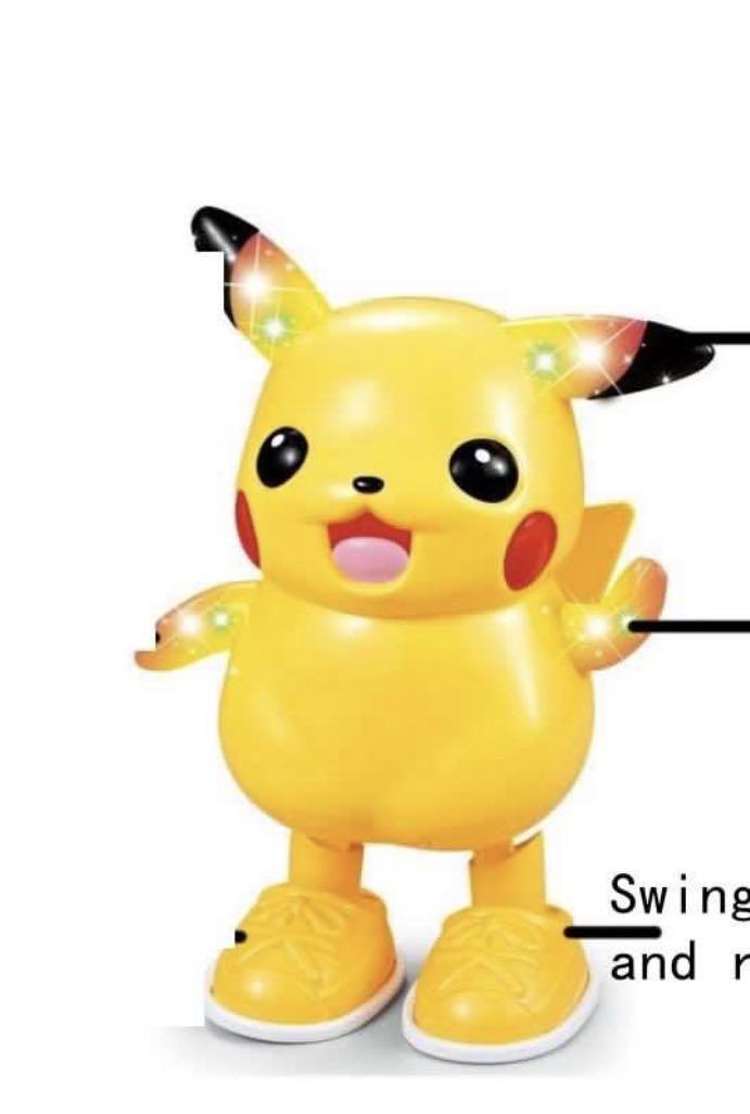 Dancing Pikachu, Hobbies & Toys, Toys & Games on Carousell