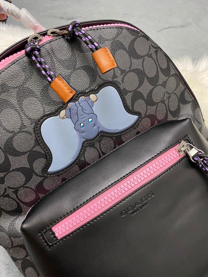 DISNEY X COACH WEST BACKPACK IN SIGNATURE CANVAS WITH DUMBO (COACH ...