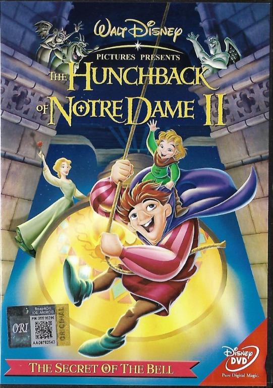 English Animated Walt Disney Movie The Hunchback of Notre Dame II : The ...