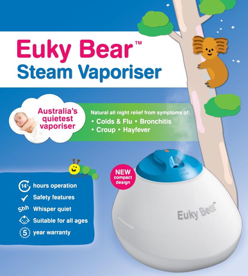 Euky Bear Steam Vaporizer, Furniture & Home Living, Home Fragrance on ...