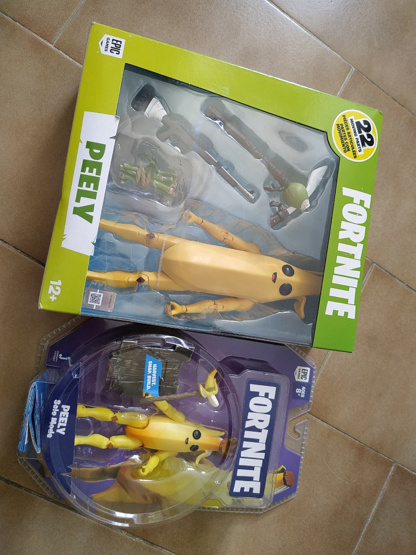 fortnite peely (不是 marvel legends figure), 興趣及遊戲, 玩具 & 遊戲類 - Carousell