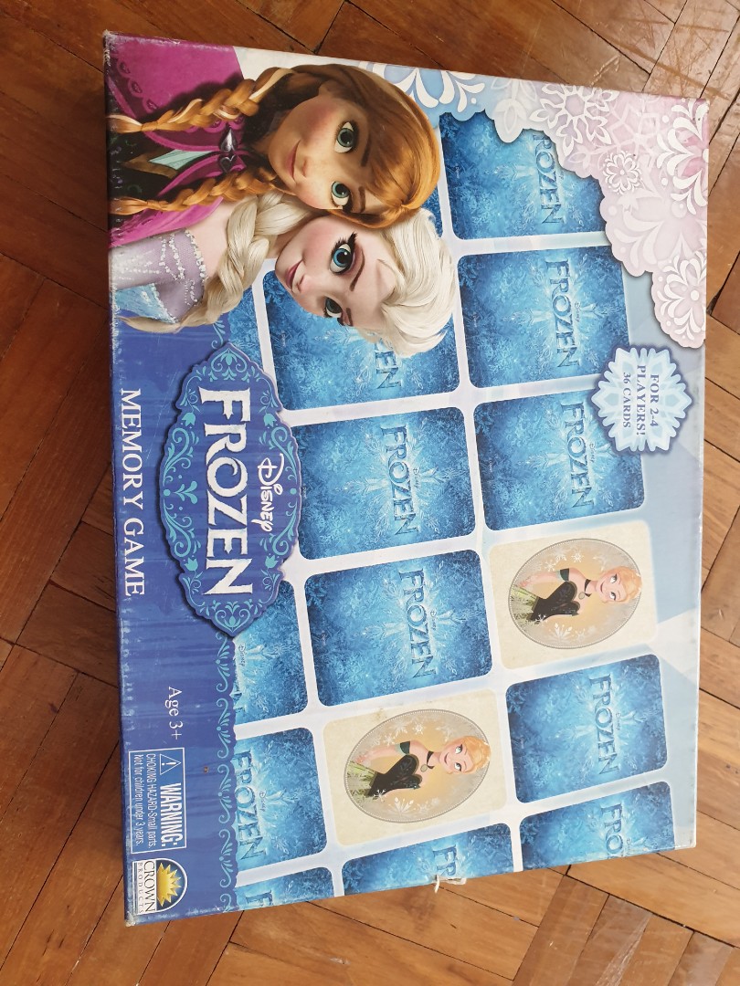 Frozen memory game, Hobbies & Toys, Toys & Games on Carousell