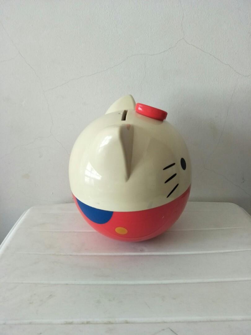 Hello Kitty "Roly Poly" Coin Bank, Hobbies & Toys, Memorabilia ...