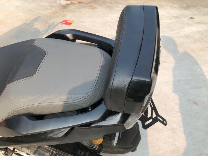 Honda Adv150 Back Rest Kit (Race Industries), Motorcycles, Motorcycle ...