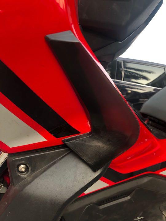 Honda Adv150 Leg Shield (Race Industries), Motorcycles, Motorcycle ...