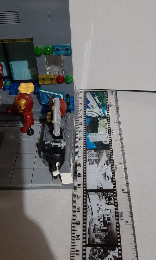 Ironman Avengers Tony Stark Tower Lab Lego Like Brick Set Collectible ...