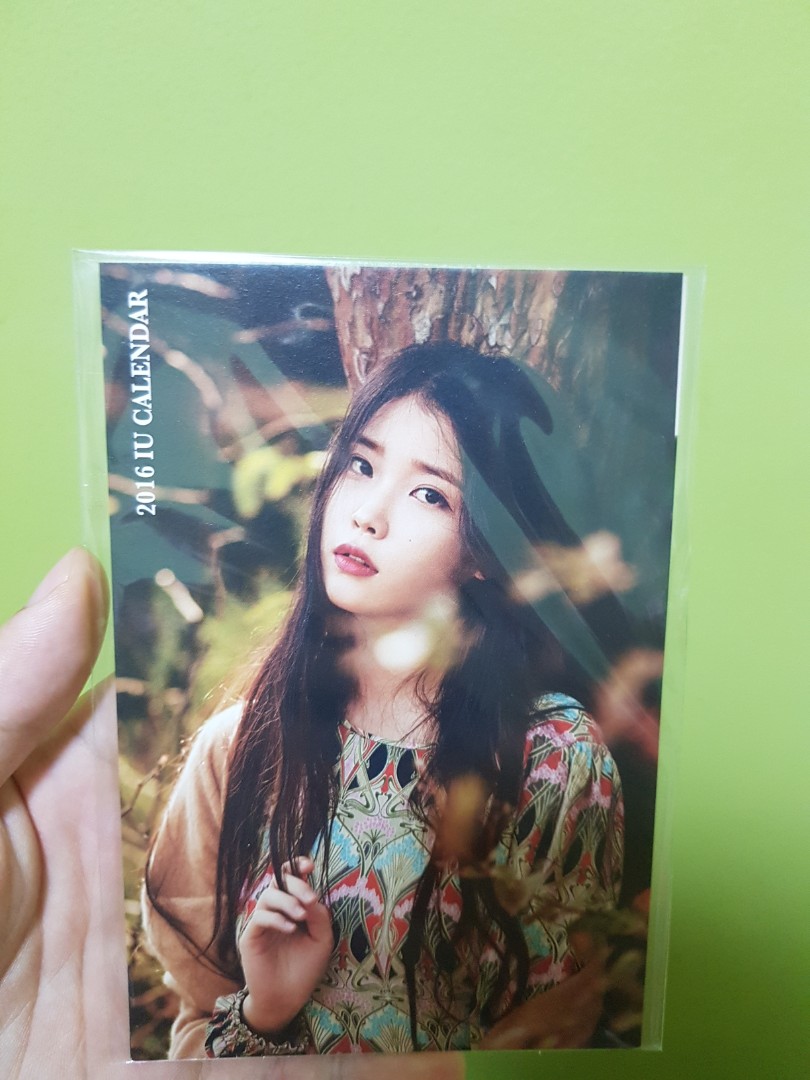 IU Official Photocard 2016, Hobbies & Toys, Memorabilia & Collectibles, K-Wave on Carousell