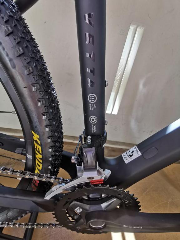 JAVA 2020 CARBON MTB VETTA 17" Moutain Bike BICYCLE BLACK, Sports ...