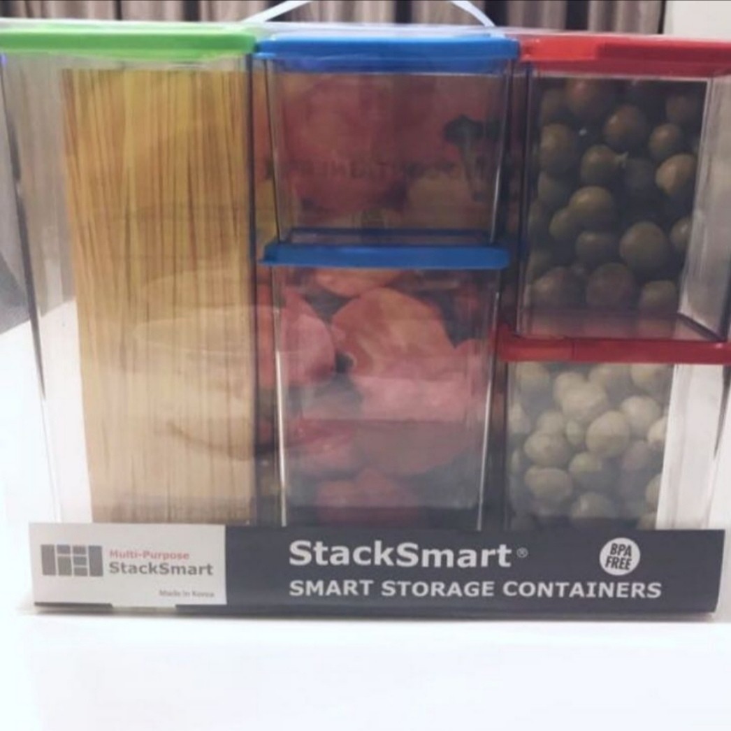 Korean storage containers (clear and airtight), Furniture & Home Living ...