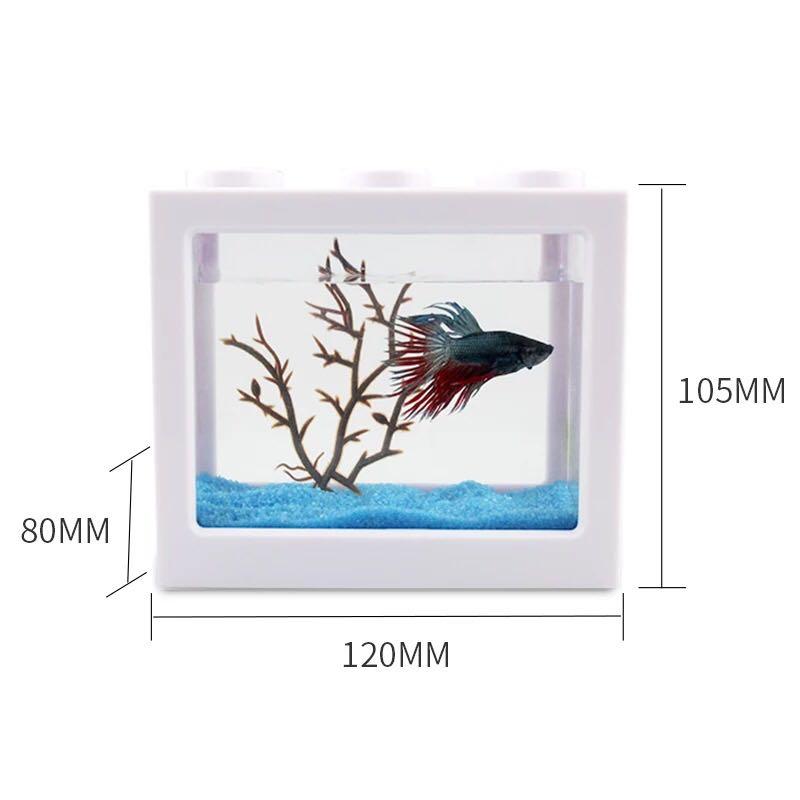 Lego Betta Fish Tank, Pet Supplies, For Fish, Fish Tanks on Carousell