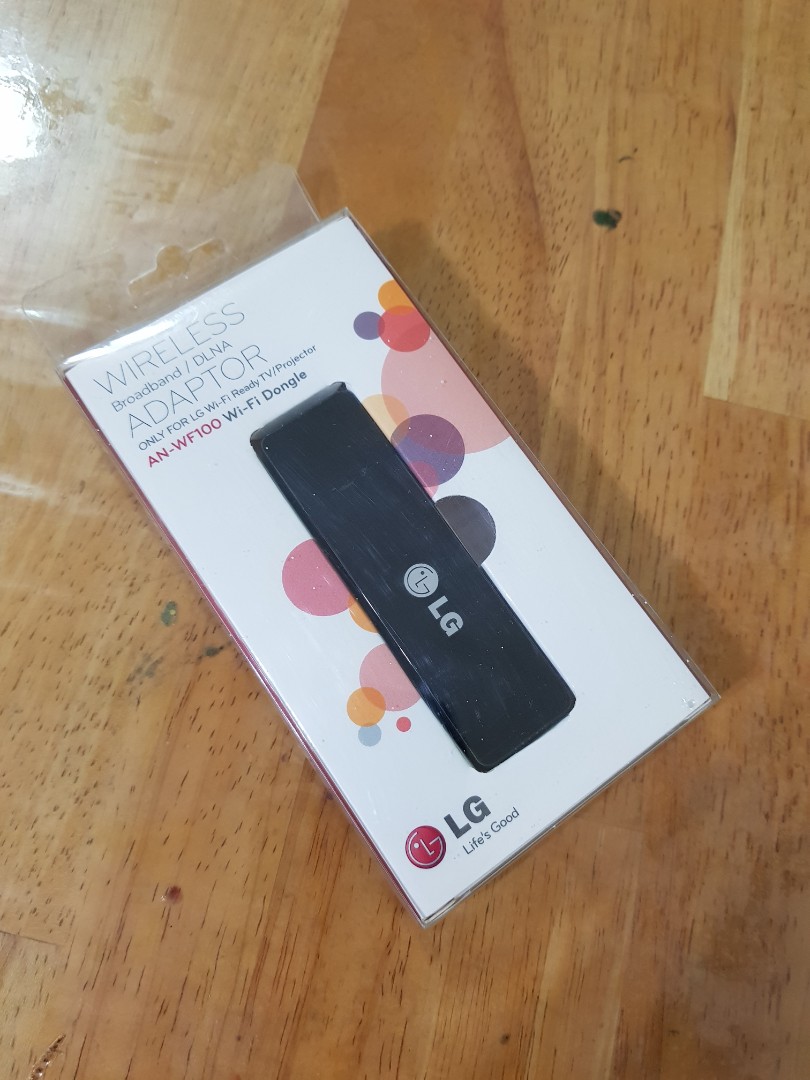 LG AN-WF100 Wifi Dongle, TV & Home Appliances, TV & Entertainment ...