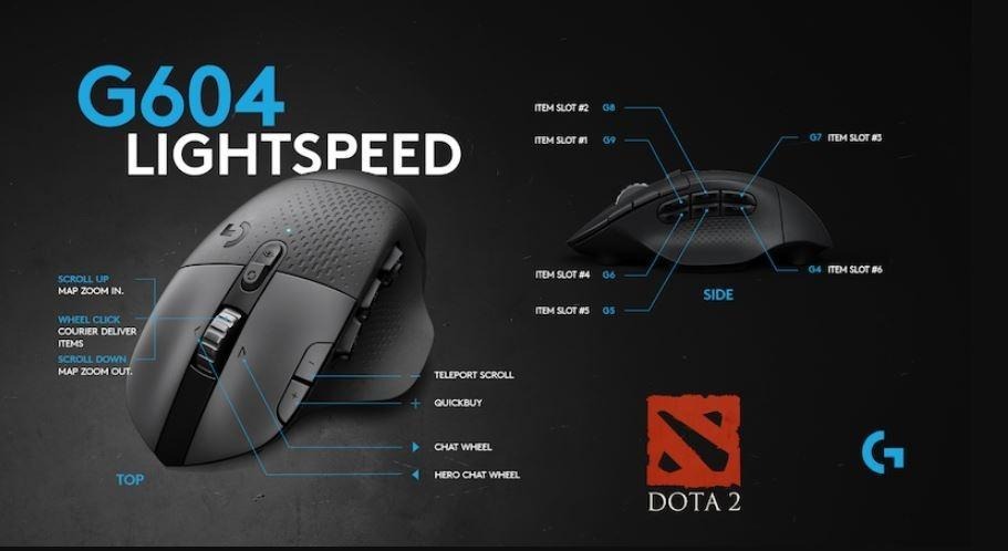 Logitech G604 LIGHTSPEED Wireless Gaming Mouse(Brand New), Electronics ...