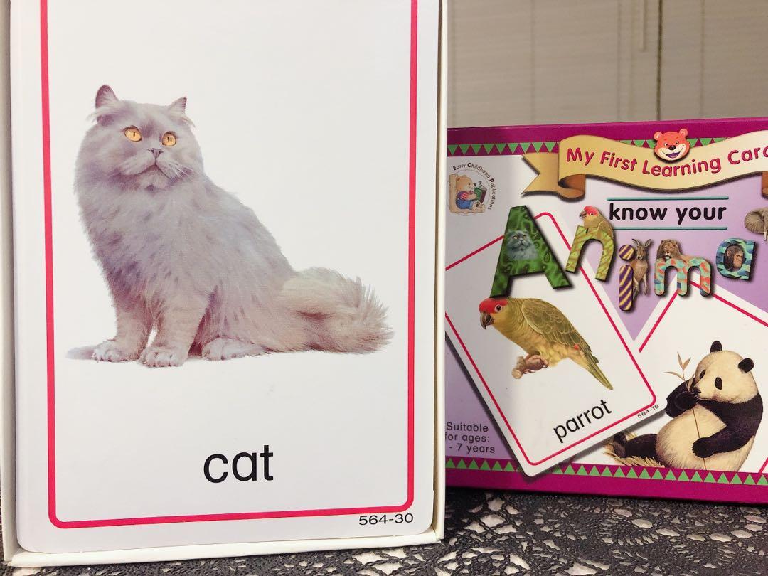 My-First-Learning-Cards - “Know Your Animals” flashcards, Everything ...