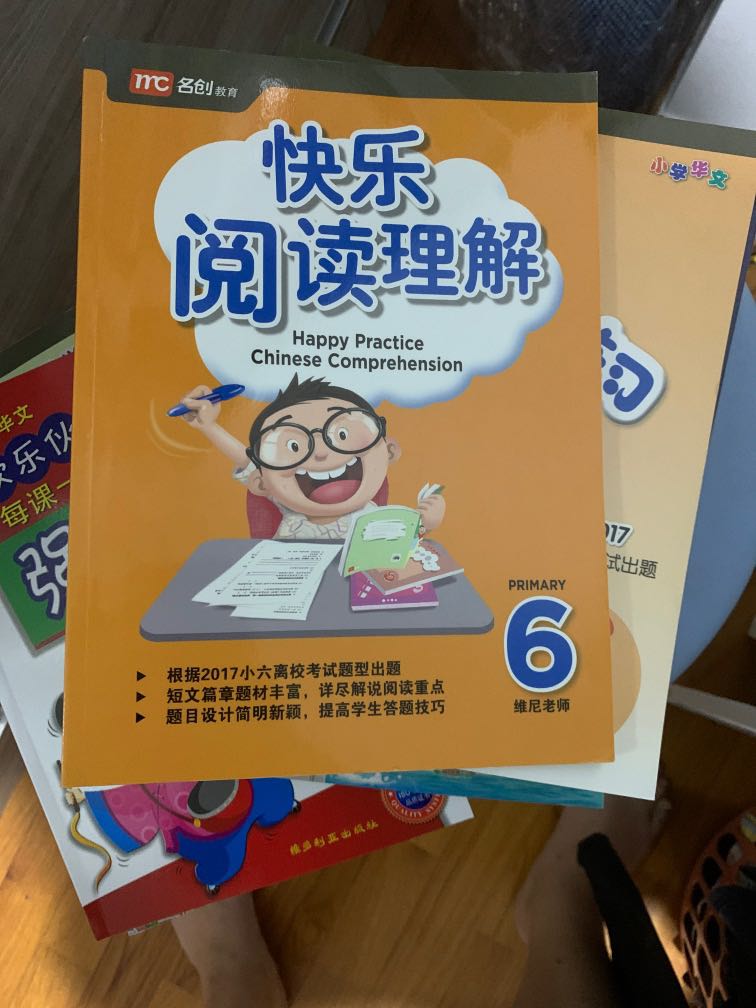 P6 Chinese Comprehension, Hobbies & Toys, Books & Magazines, Assessment ...