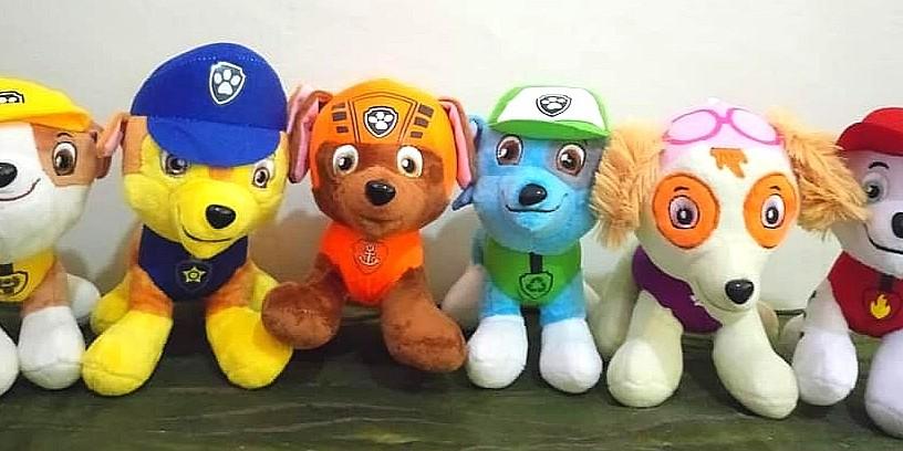 Paw Patrol Stuff toys Set of 6, Hobbies & Toys, Toys & Games on Carousell